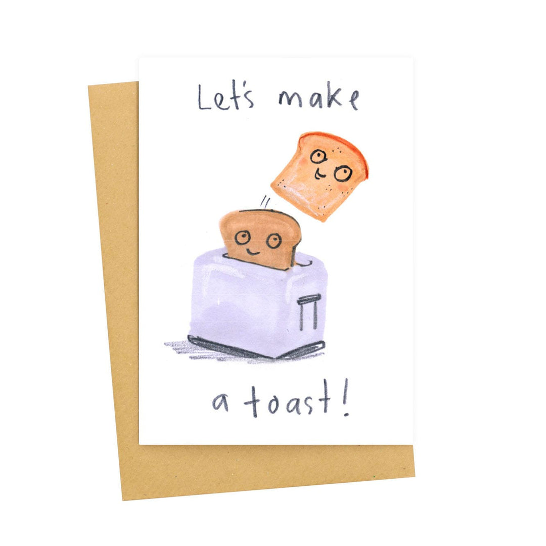 Card - Lets Make a Toast – Paper Republic