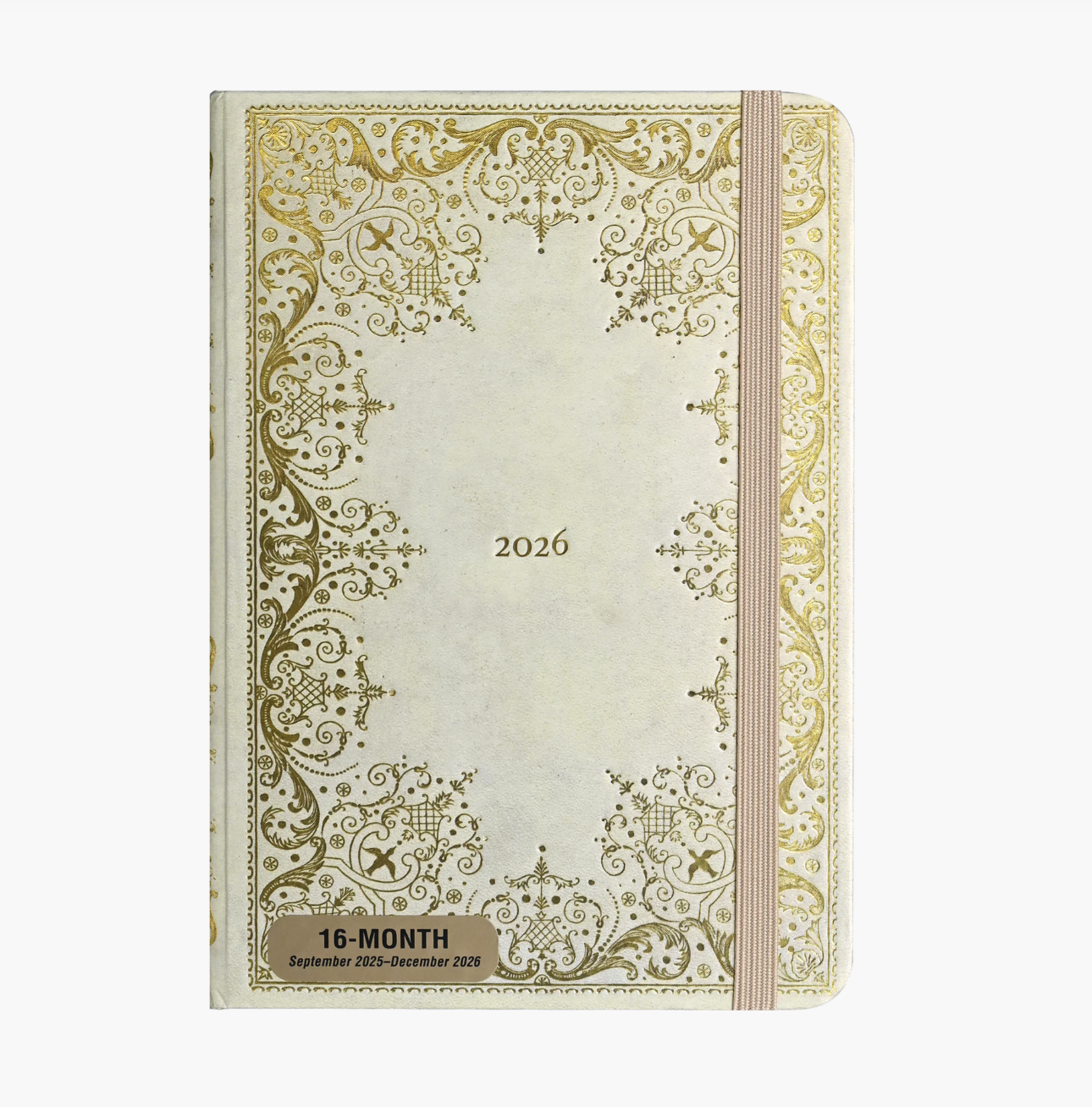2026 Weekly Diary - Gilded Ivory 16 Month – Paper Republic